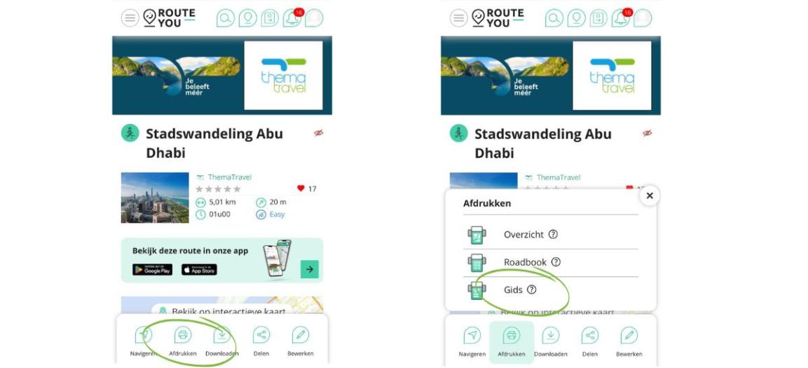 Van Start Met RouteYou
